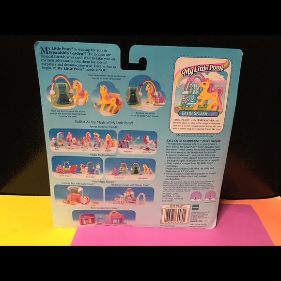 My Little Pony | Toys | My Little Pony G2 Nwt Vtg 9s Magic Motion Satin ...